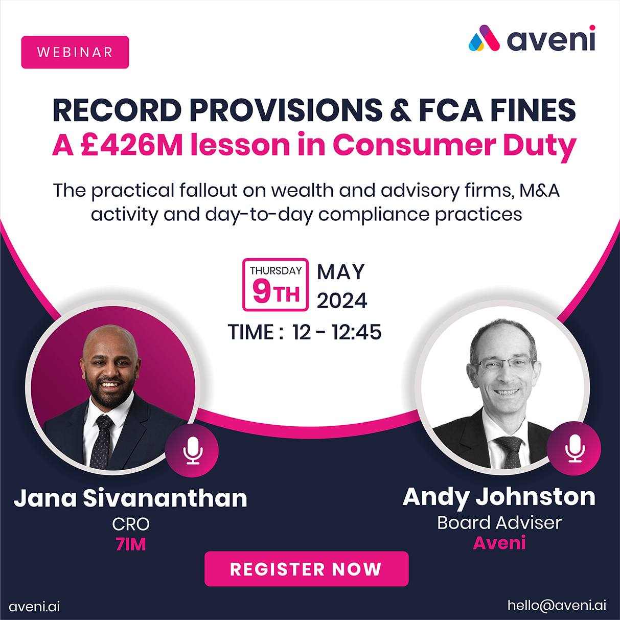 Webinar: Record Provisions & FCA Fines: A £426M Lesson in Consumer Duty